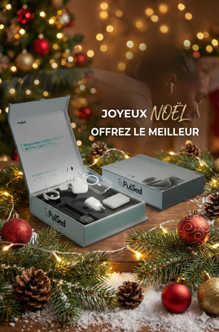 PulSed Box + Watch – Coffret High-Tech 7 en 1