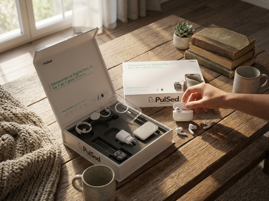 PulsedBox – La box high-tech 6-en-1 pour ton smartphone
